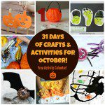 31 Days of October Crafts & Activities! - Where Imagination Grows