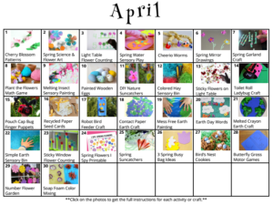 30 Spring Preschool Crafts & Activities For April! - Where Imagination ...